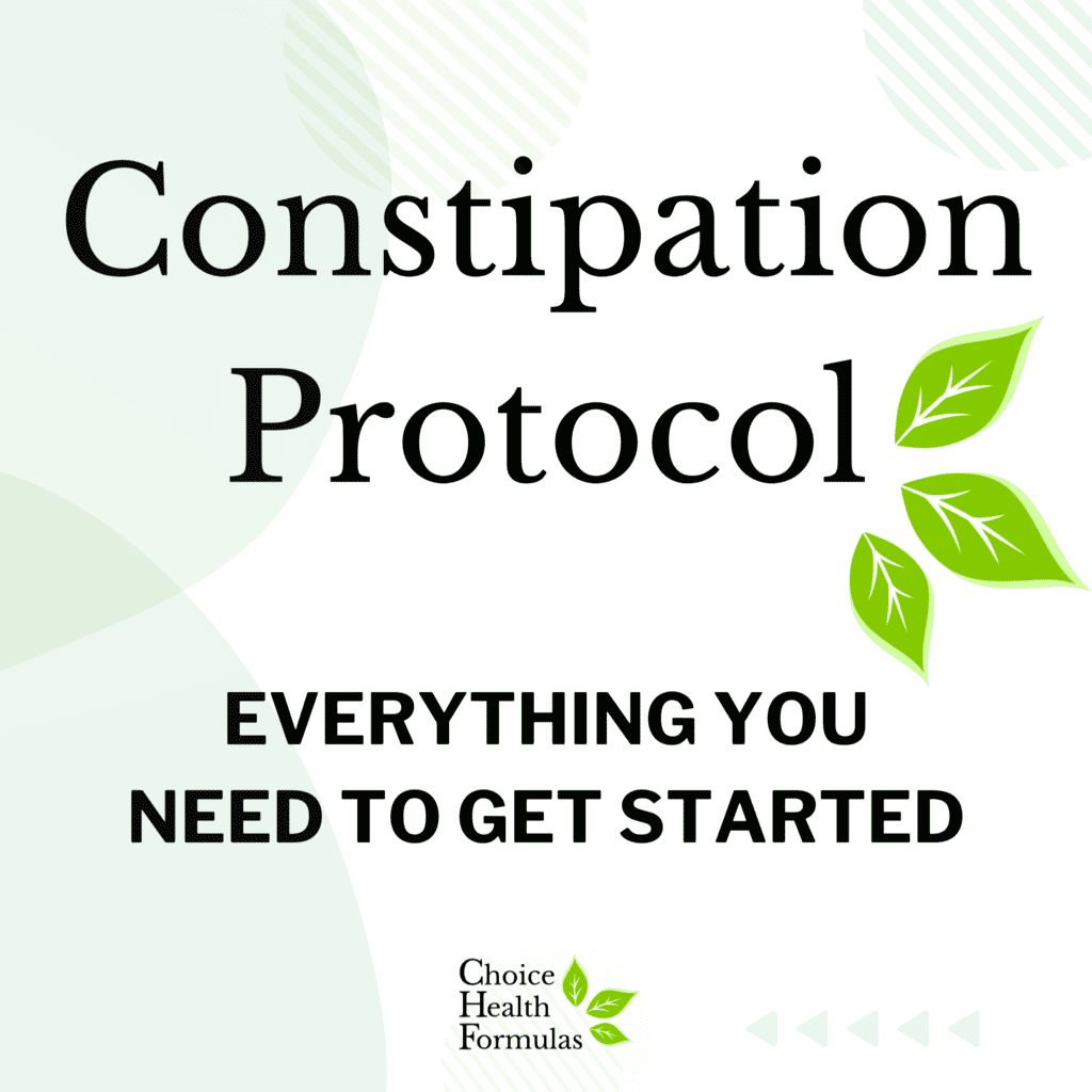 Constipation Protocol Bundle - Choice Health Formulas